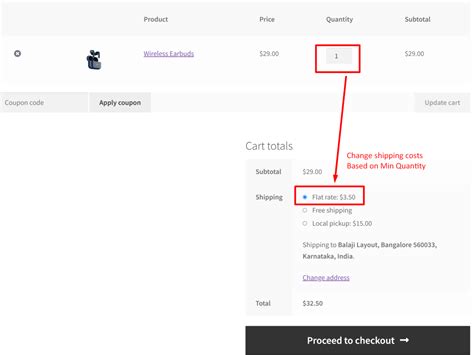 How To Dynamically Adjusts Shipping Cost For Minimum And Maximum Quantity In Woocommerce
