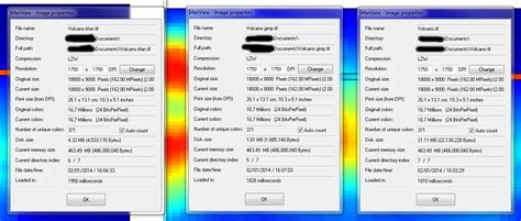 Imagemagick Tiff Plot Generation And Compression R Vs Gimp Vs