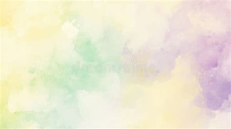 Soft Pastel Abstract Art With Fluid Colors Blending Together Creating A Serene Atmosphere Stock
