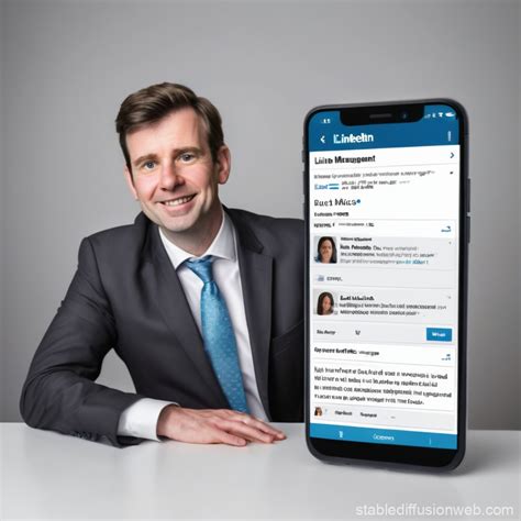 Project Management Linkedin Background Stable Diffusion Online