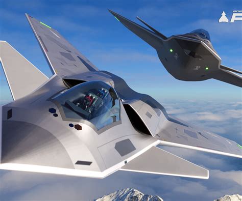 Artstation Boeing F47 Stealth Fighter Resources