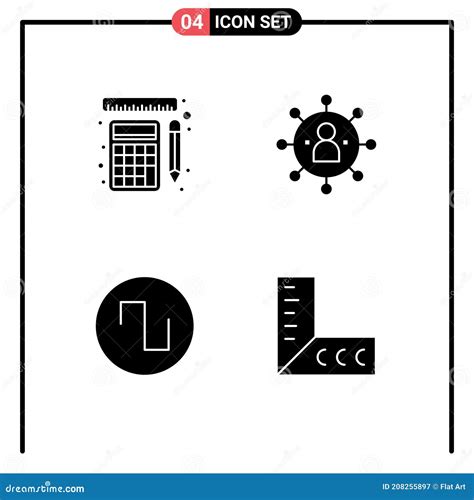 User Interface Pack Of Basic Solid Glyphs Of Measurement Sound