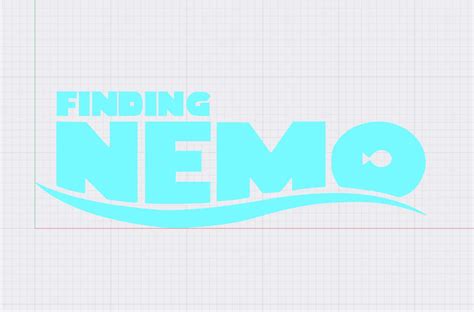 Finding Nemo Logo Font