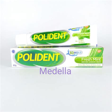 Jual Polident Perekat Gigi Palsu Fresh Mint Gr Shopee Indonesia