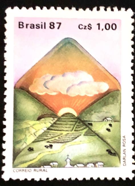 Correio Rural Selos História Da Arte Selo