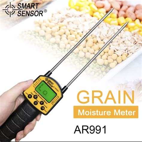พร้อมส่ง Smart Sensor Ar991 Digital Grain Moisture Meterสำหรับข้าวโพด