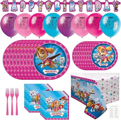 Skye Paw Patrol Birthday Decorations Paw Patrol Birthday Decorations Girl Bundle