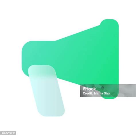 Vektor Ikon Tren Modern Dalam Gaya Glassmorphism Dengan Gradien Blur