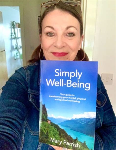 So Pleased To Read That My Book Simply Well Being Is Helping People To