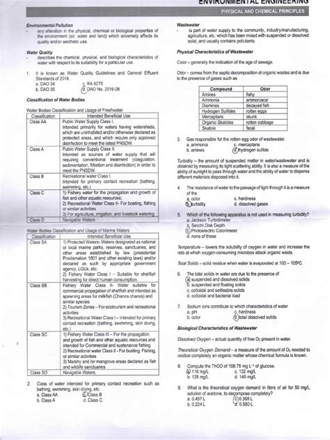 Environmental Engineering Pdf Sewage Water