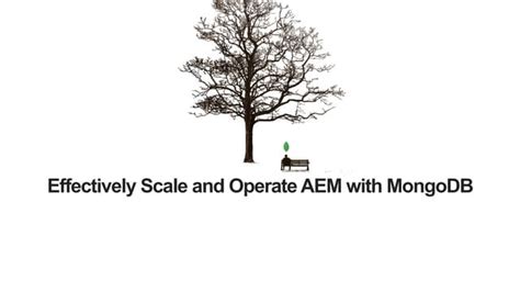 Effectively Deploying Mongodb On Aem Ppt
