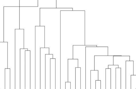 Dendrogram Resulting From The Cluster Analysis Performed Using The