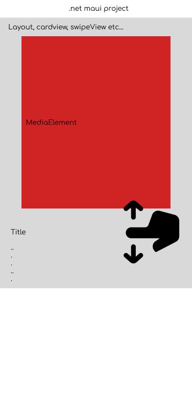 Net Maui Vertically Swipeview Tiktok Slide Etc Stack Overflow