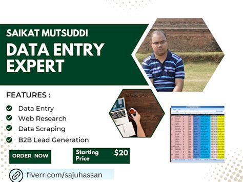 Do Lead Generation Web Scraping And Data Formatting By Sajuhassan Fiverr