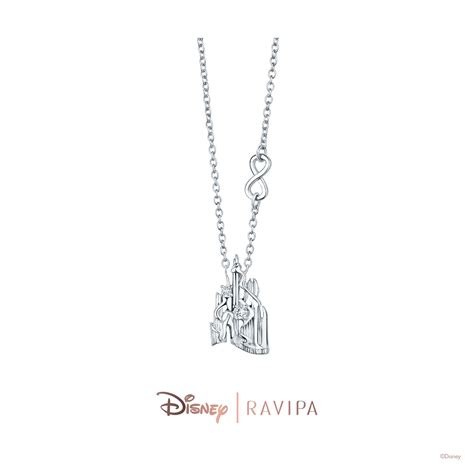 The Little Mermaid Silver Castle Necklace Ravipa