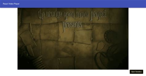 React Native Jw Media Player Examples CodeSandbox