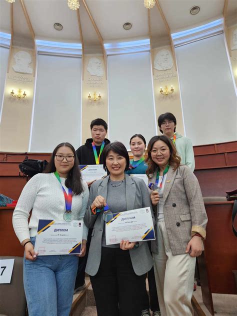 🇲🇳🇩🇪 МГТИС ийн оюутнууд Улсын химийн Xxxiii олимпиадаас 6 хүрэл медаль хүртлээ Улсын химийн