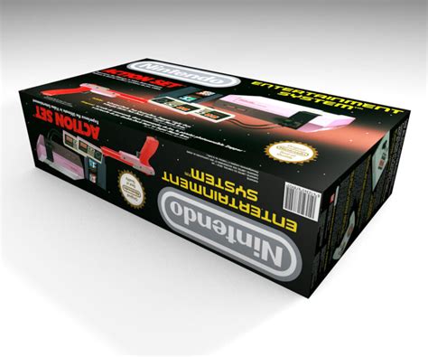 Nintendo NES Console Box UK Inner Cartons