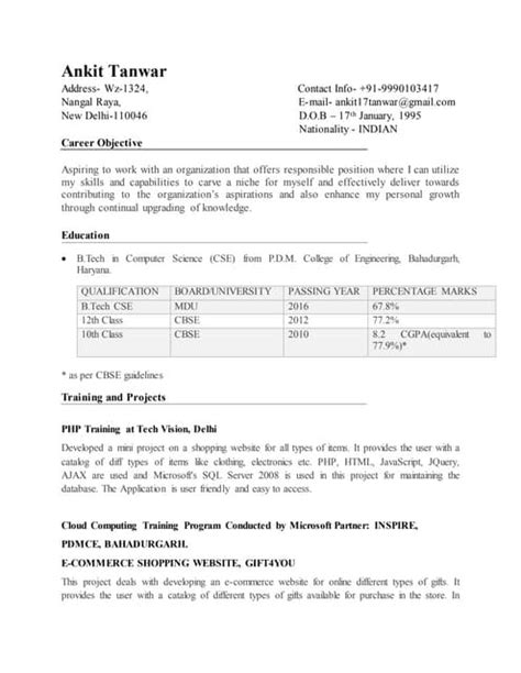 Ankit Resume Docx