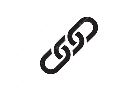 Premium Vector Chain Link Icon Connection Sign Vector Illustration Linked Interface Design