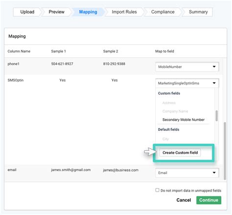 How To Import Crm Contacts With Custom Values For Opt In