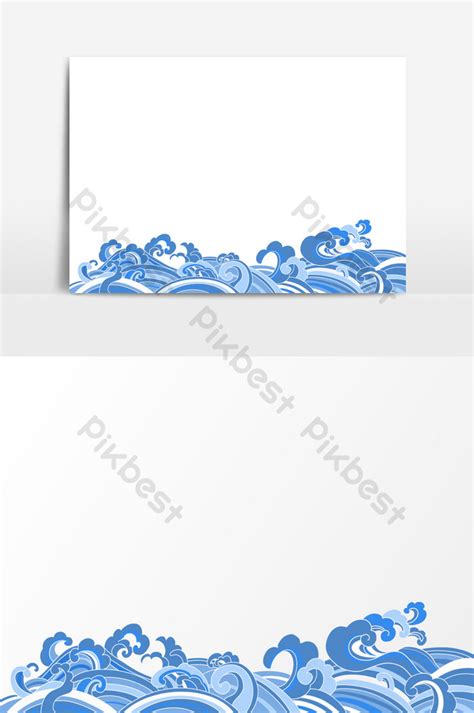 ภาพองค์ประกอบภาพการ์ตูนวาดด้วยมือลายน้ำทะเล เทมเพลต แบบ Psd ดาวน์โหลดฟรี Pikbest