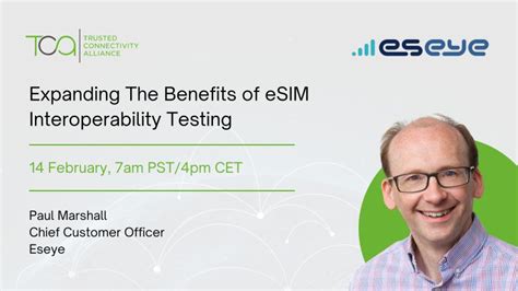 Trusted Connectivity Alliance On Linkedin Esim Interoperability Iot