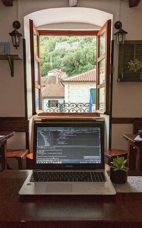 Coding Girl Asus Laptop Display Coding