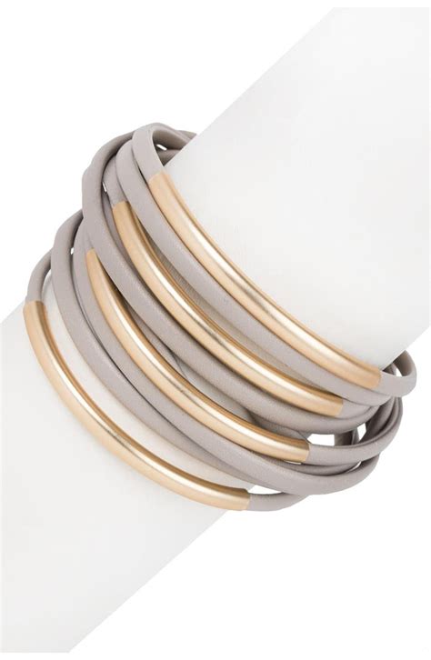 Saachi On The Rail Bar Layered Bracelet Nordstromrack