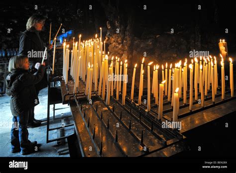 Candle Lighting Lourdes At Mary Duckworth Blog