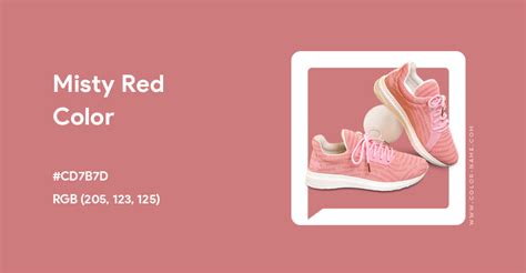 Misty Red Color Hex Code Is Cd7b7d