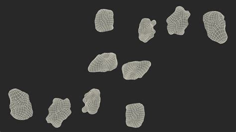 Metallic Copper Small Minerals 3d Model 39 3ds Blend C4d Fbx