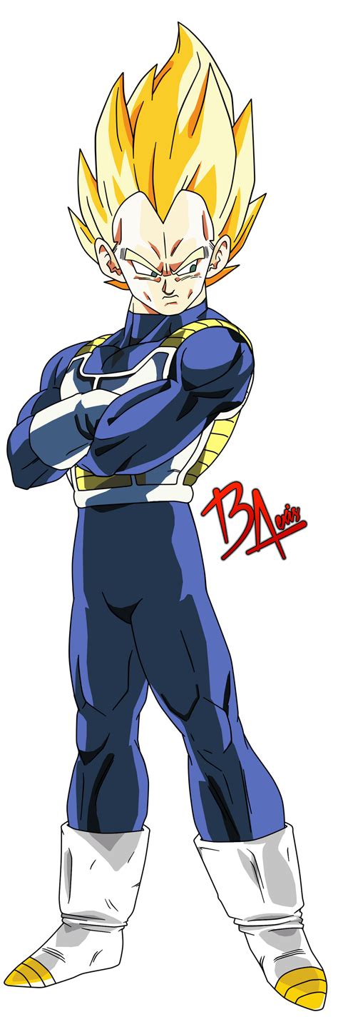 Render De Vegeta Saga De Cell By Brianedition On Deviantart