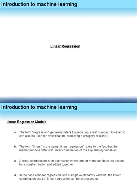 Linear Regression Pdf Errors And Residuals Regression Analysis