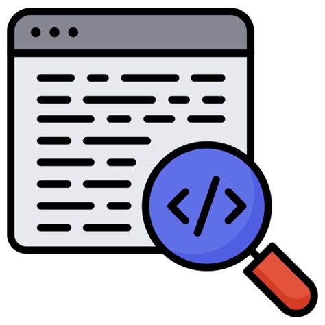 Data Searching Generic Outline Color Icon