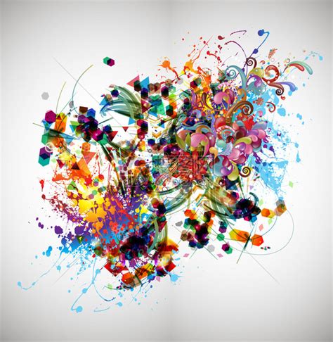 多彩的艺术质感插画图片下载 正版图片402246671 摄图网