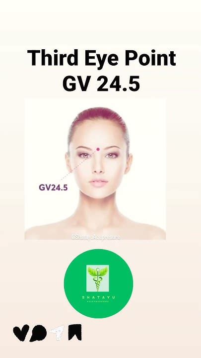 Third Eye Point Governing Vessel 245 Shatayu Acupressure Shorts