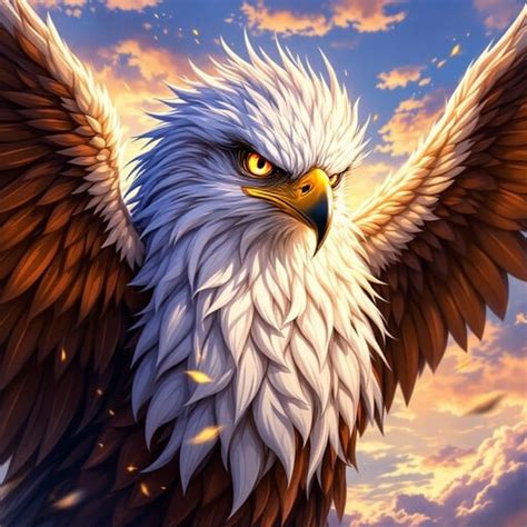 Free Majestic Anime Eagle Image Download At Stockcake