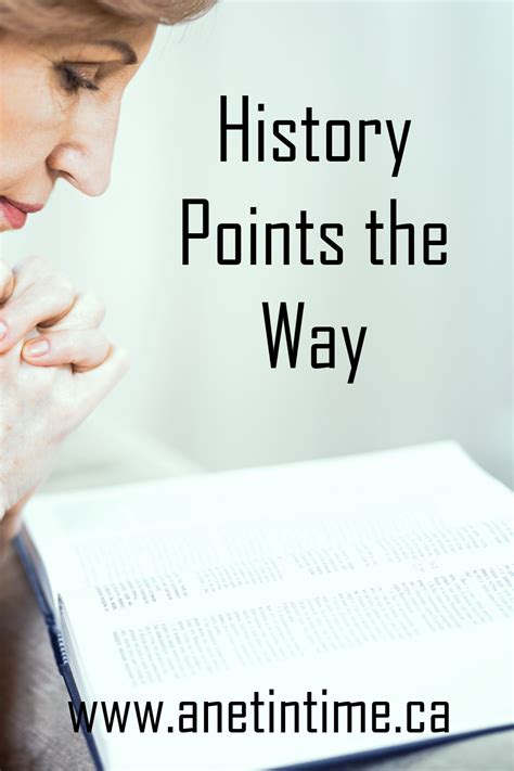 History Points The Way A Net In Time