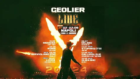 Geolier Annuncia Nuove Date Del Suo Tour Live 2024