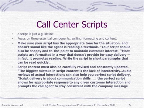 Call Center Management
