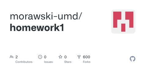 Github Morawski Umd Homework