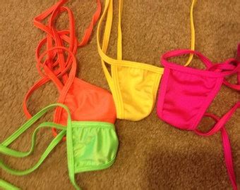 Neon Thong Etsy