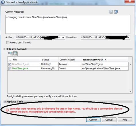 Netbeans Git Plugin Shows All Files Deleted Stack Overflow