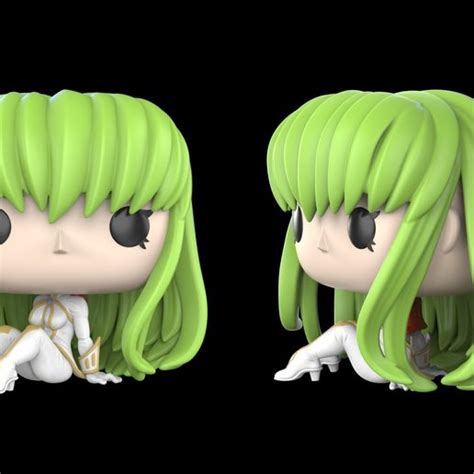 🧑‍💻 Code Geass Cc Funko Pop Anime Fanart ~digital Stl Files~・ 3d File