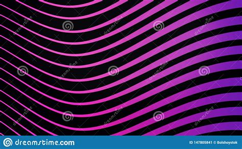 Abstract Colorful Background With Black And Lilac Waves Flowing Slowly Seamless Loop Animation