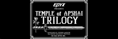 the macintosh port of temple of apshai 1985 marchintosh mac apple