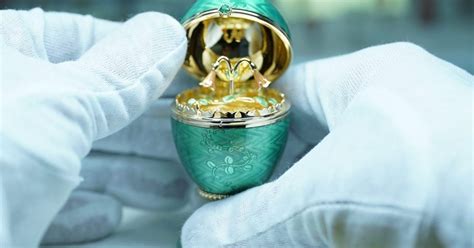 Limited Edition Fabergé X Gemfields 18k Yellow Gold Egg