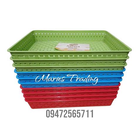 OROCAN Natura Utility Tray Colorful Tray Durable Tray PLASTIC TRAYS Shopee Philippines