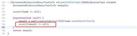 taskInfoForTask方法中断言crash Issue 796 didi DoKit GitHub